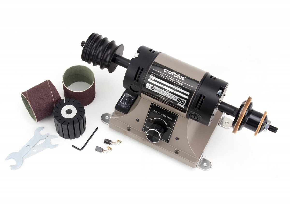Craftplus® Burnishing Machine - CraftPlus Burnishing Machine - Laederiet.dk